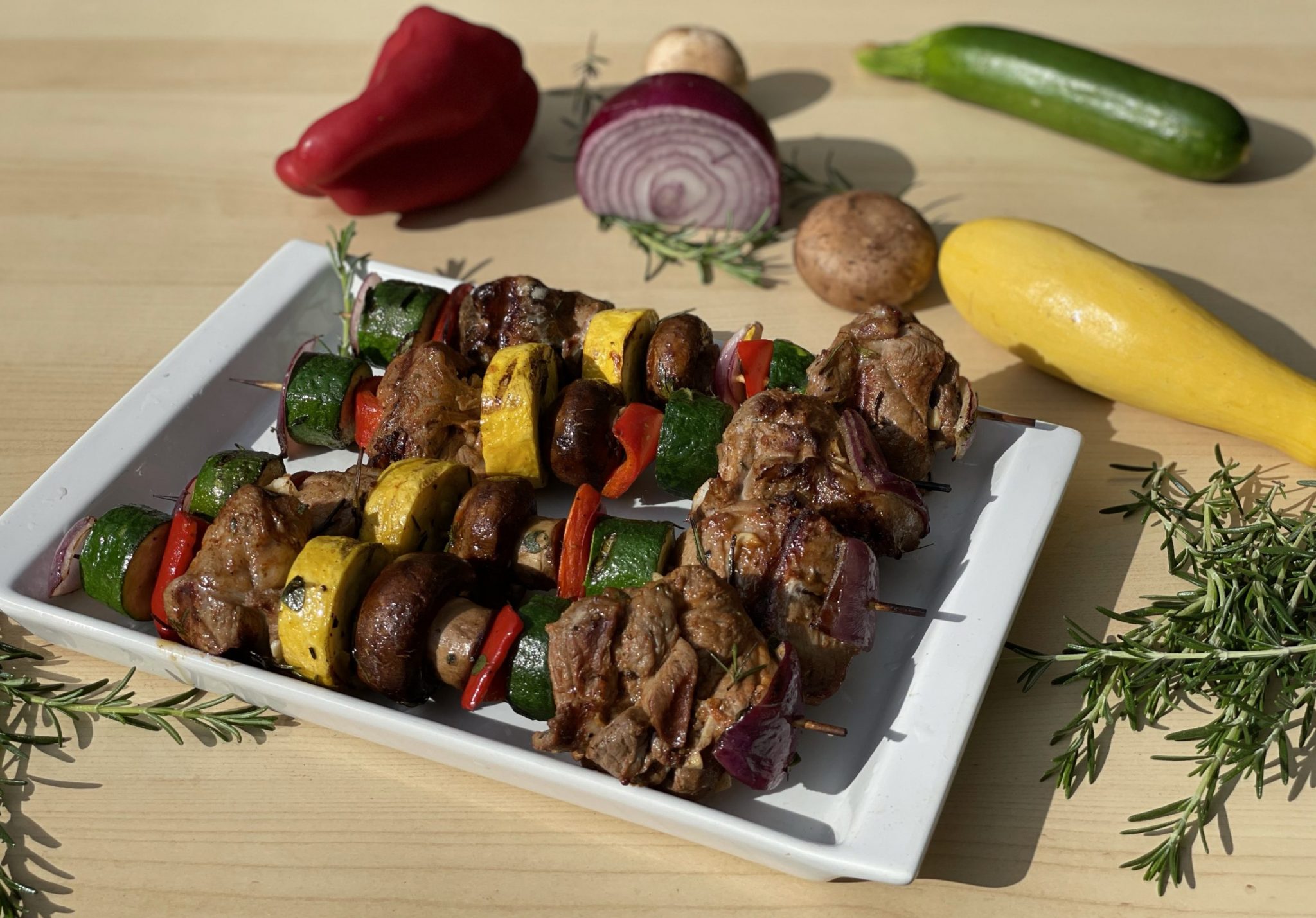 GRILLED LAMB KEBABS - sammywongskitchen