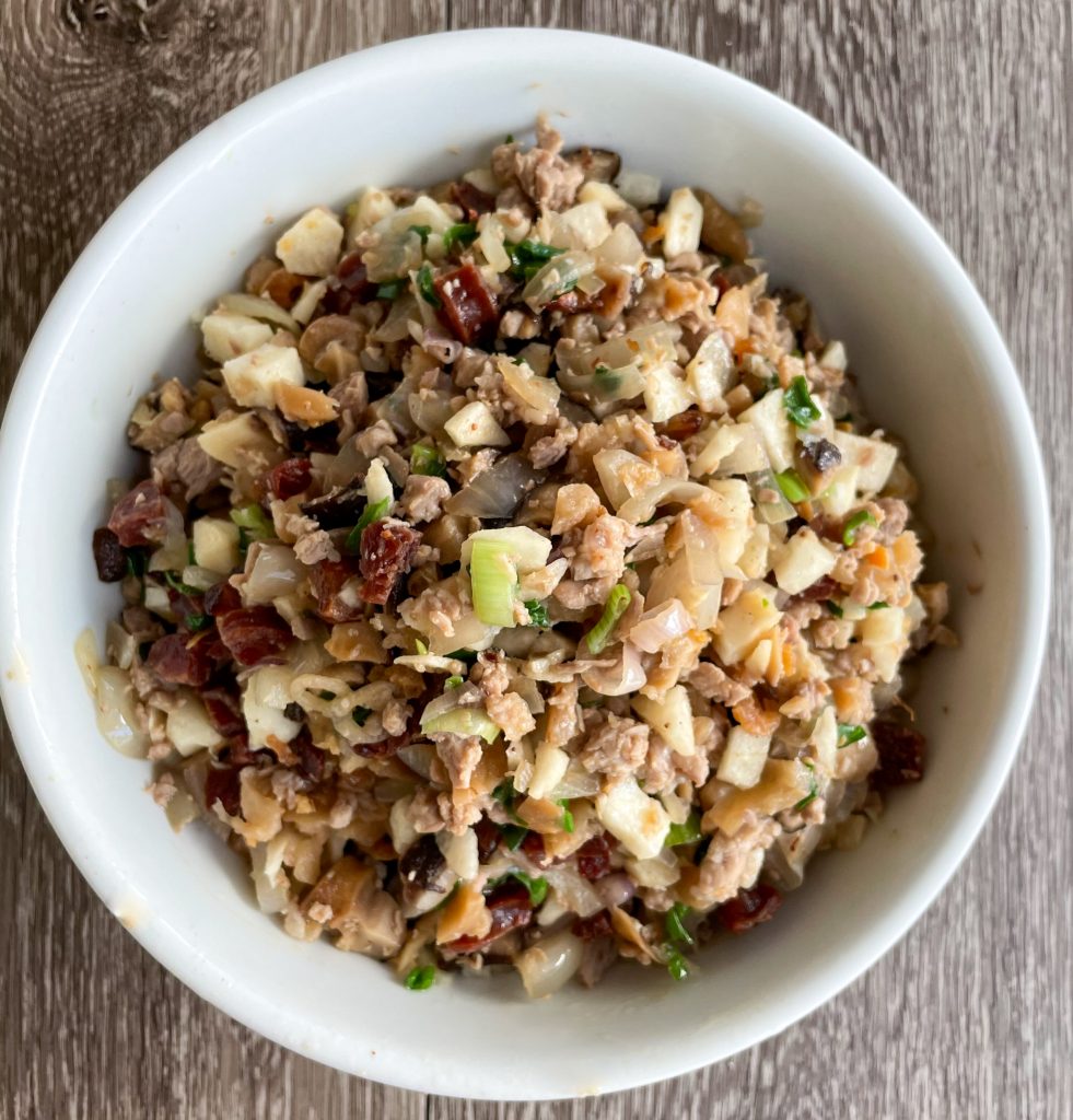 WONG FAMILY’S DUMPLING FILLING - sammywongskitchen