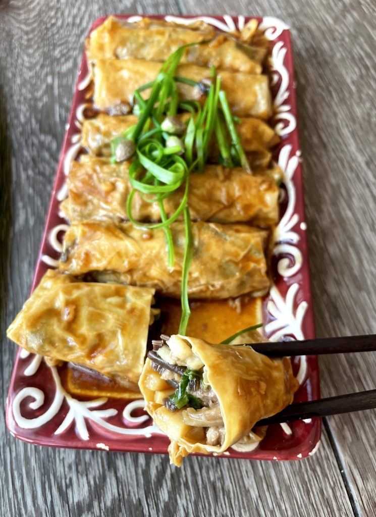 BRAISED BEAN CURD ROLLS 腐皮卷 - sammywongskitchen