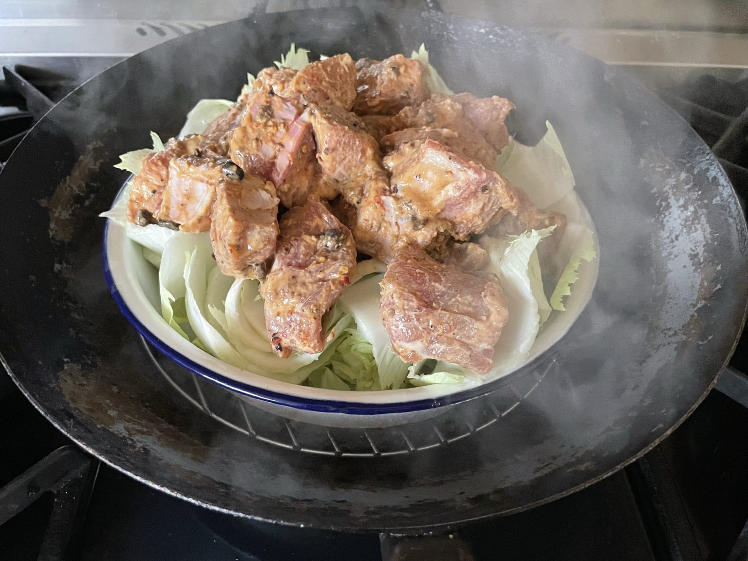 STEAMED PORK RIBS WITH (SPICY) BLACK BEAN SAUCE - sammywongskitchen