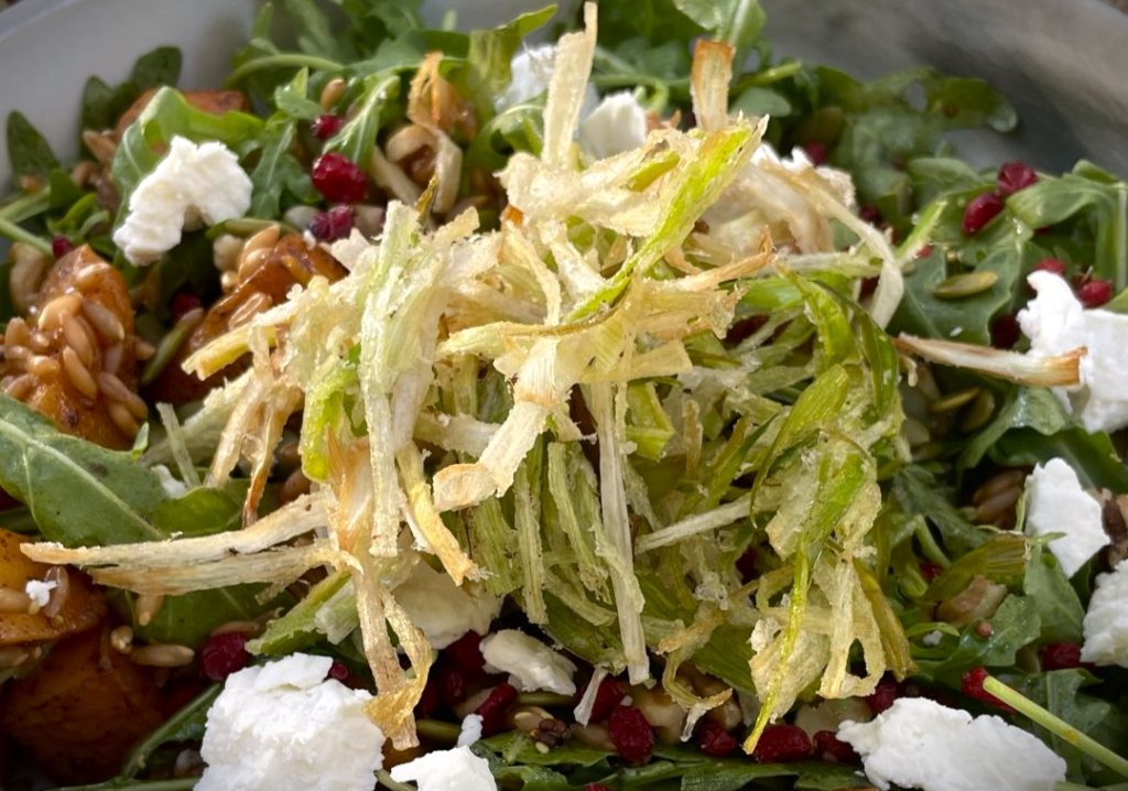 CRISPY FRIED LEEKS - sammywongskitchen